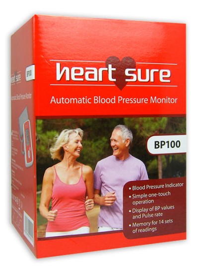 Heart Sure BP100 Automatic Blood Pressure Monitor - Net Pharmacy