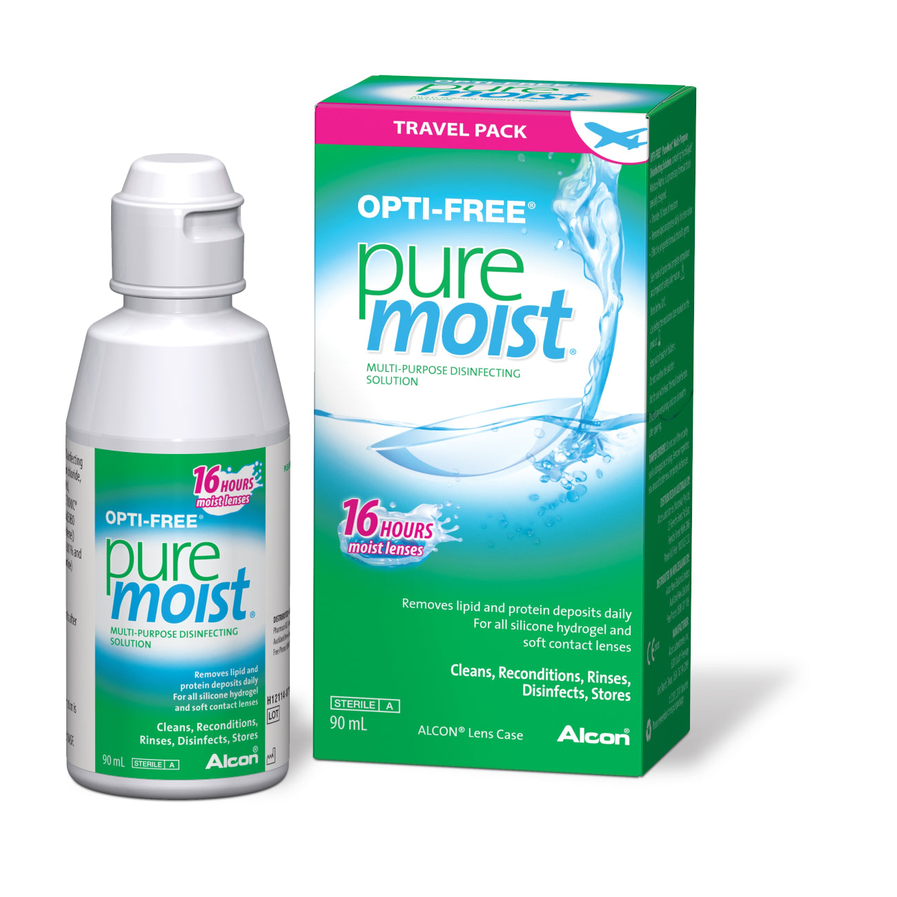 Opti-Free Puremoist Multi-Purpose Disinfecting Solution - Net Pharmacy