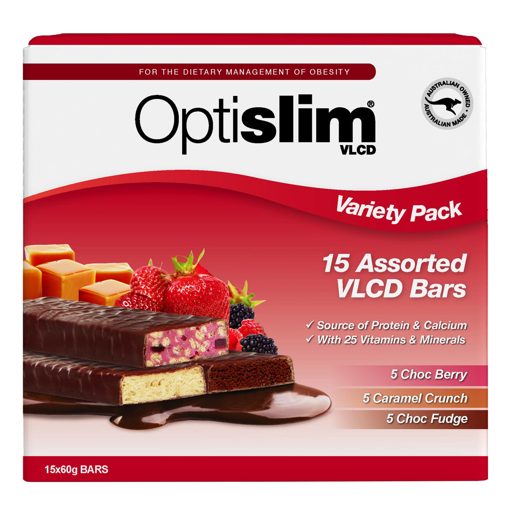 Optislim VLCD Bars Variety Pack - Net Pharmacy