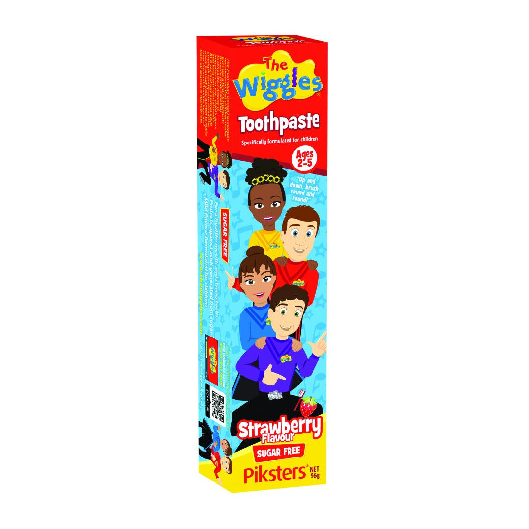 Piksters The Wiggles Toothpaste - Strawberry Flavour - Net Pharmacy