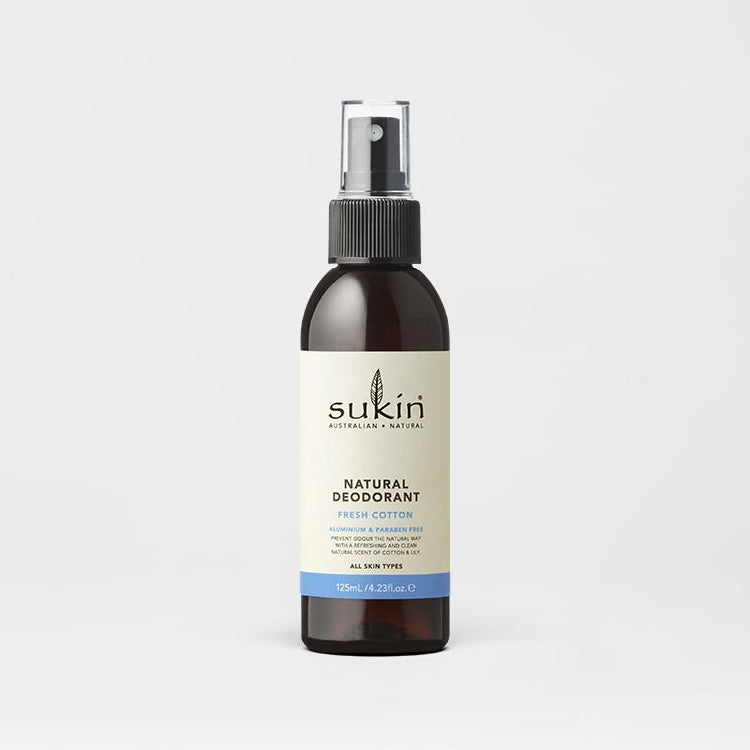 Sukin Natural Deodorant - Fresh Cotton - Net Pharmacy