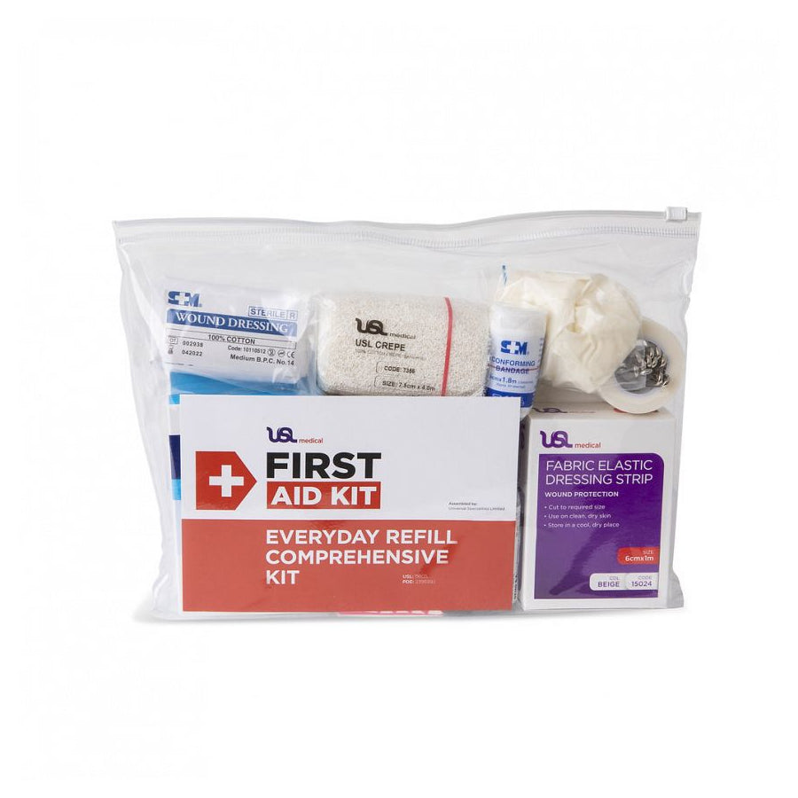 USL Medical First Aid Kit Everyday Refill Comprehensive Kit - Net Pharmacy