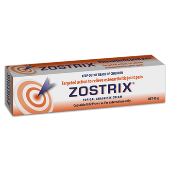 Zostrix Topical Analgesic Cream - Net Pharmacy
